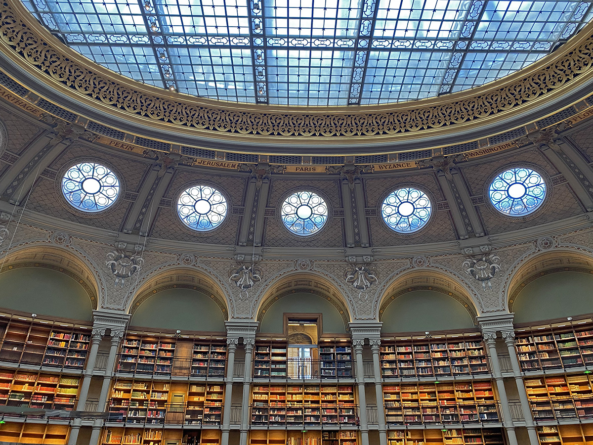 Our trip to the Bibliothèque Nationale Richelieu - a Magical Library in ...