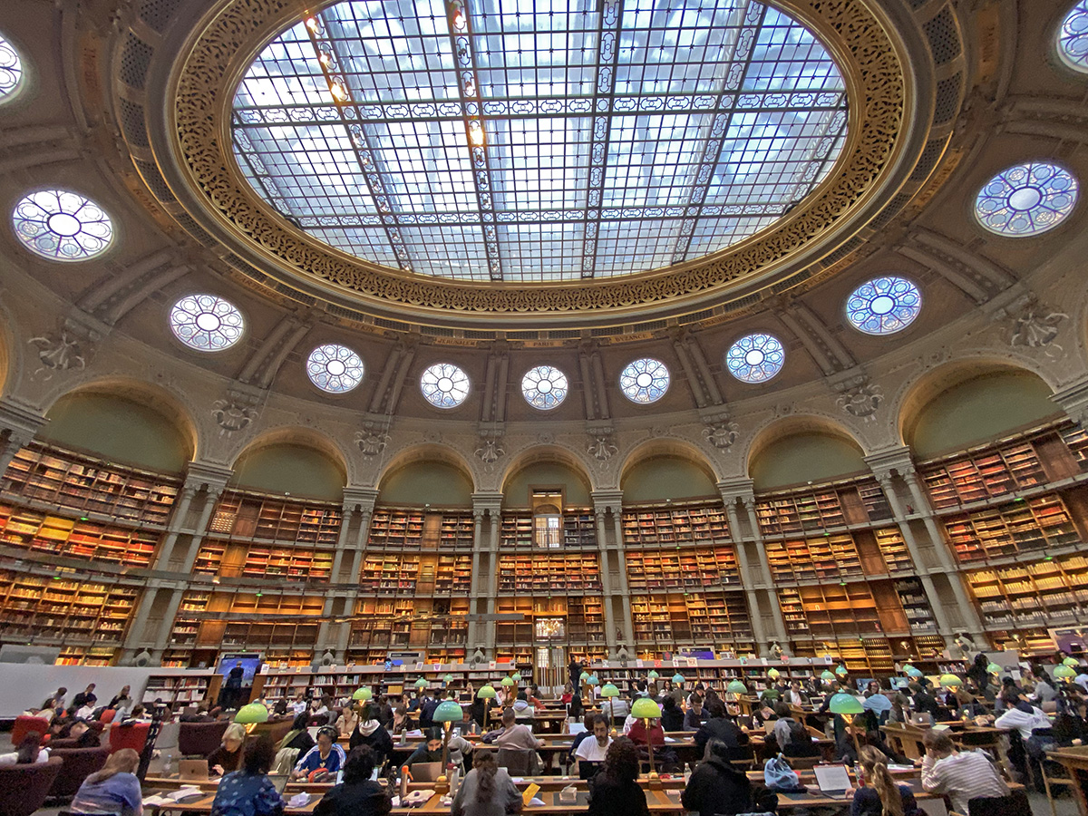 Our trip to the Bibliothèque Nationale Richelieu - a Magical Library in ...